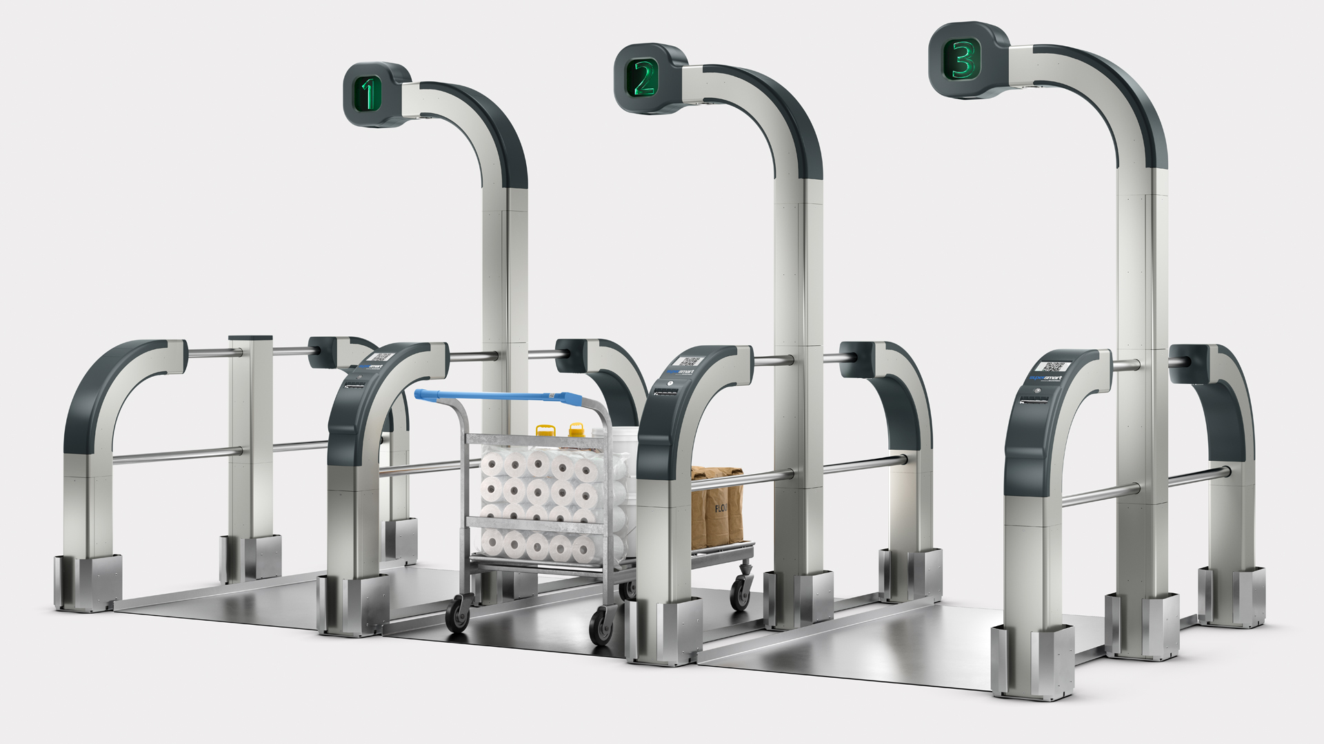 Supersmart Scan & Go. Prevenção de perdas e compras sem esperas.